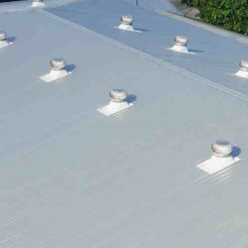 Commercial Roofing - Lady On The Roof